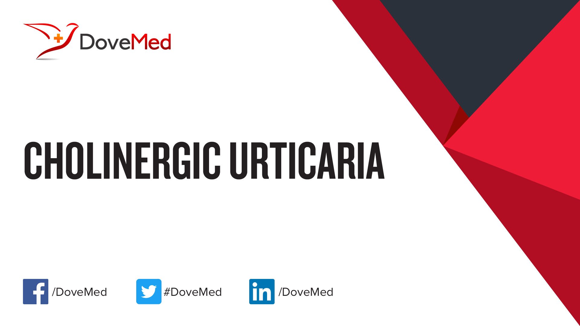 Cholinergic Urticaria