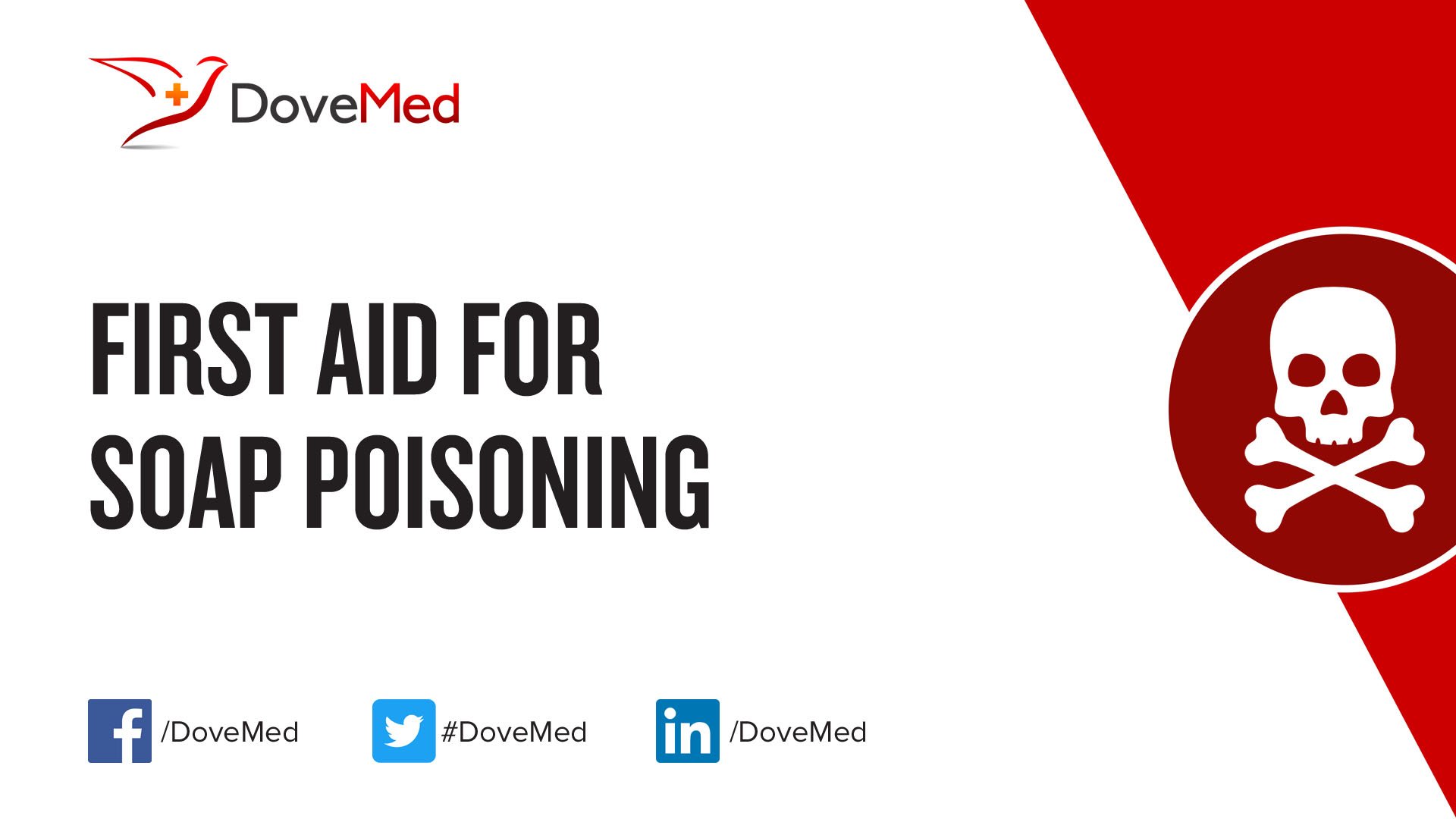 First Aid for Soap Poisoning